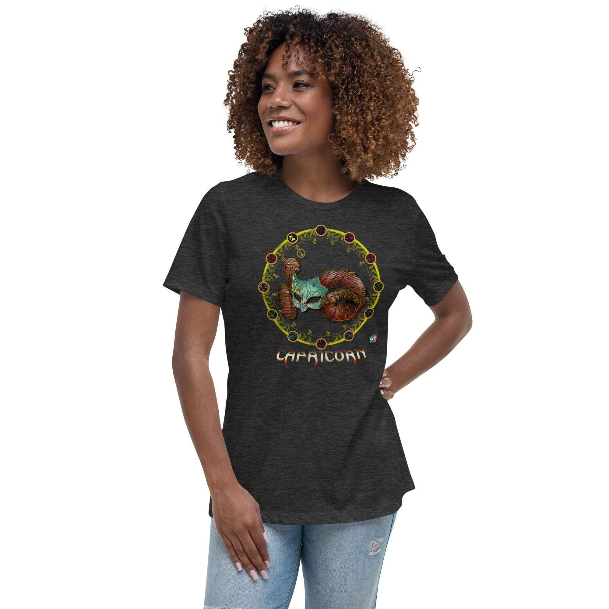 Zodiac Goddess Capricorn Women's graphic t-shirt - Walmart.com