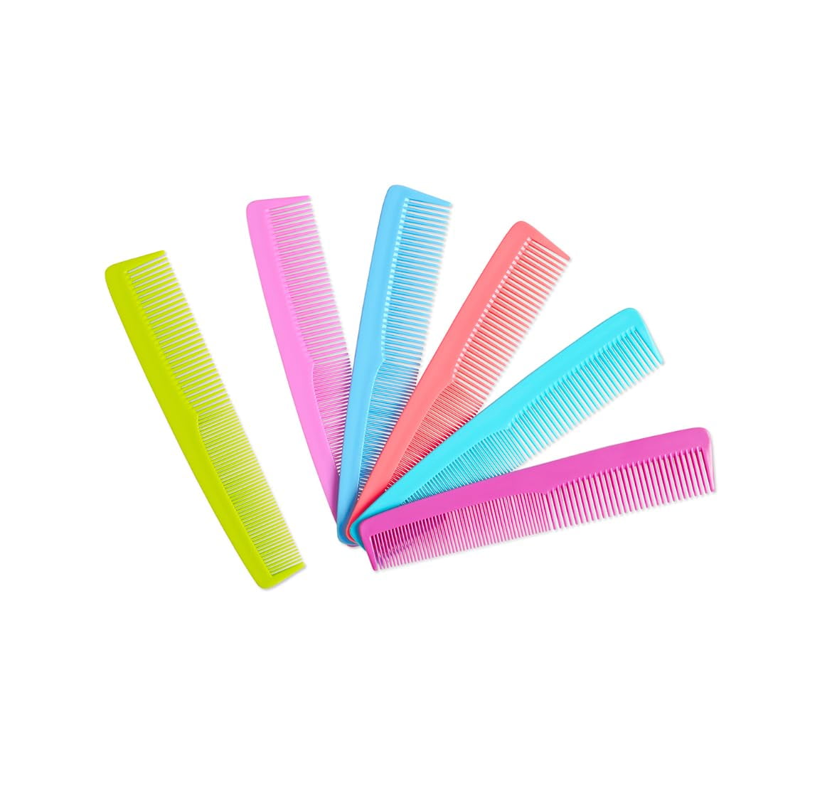 Zodiac Hair Combs 6 Pack MultiColour Professional Styling Combs ...