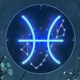 Zodiac Horoscope Sign - Pisces Neon Signs for Wall Decor，Constellation ...