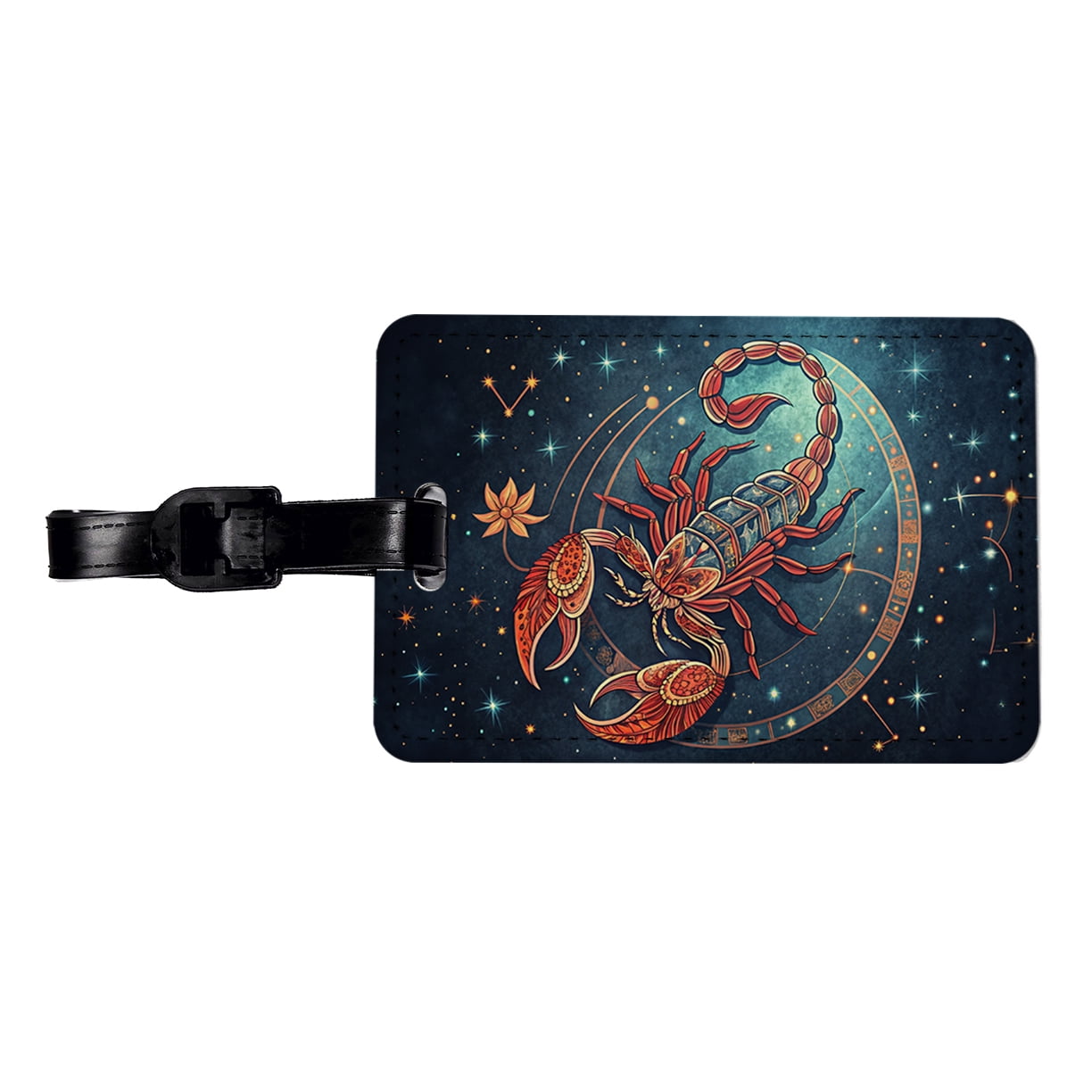 Zodiac Horoscope Symbol Scorpio Scorpion Faux Leather Travel Luggage ...