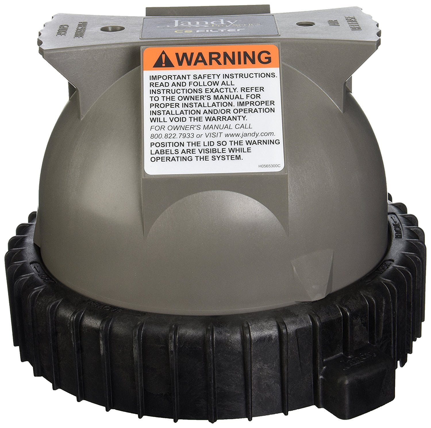 Zodiac Pool Filter Housing, CS100 CS150 Tank Lid Assembly, Part ...