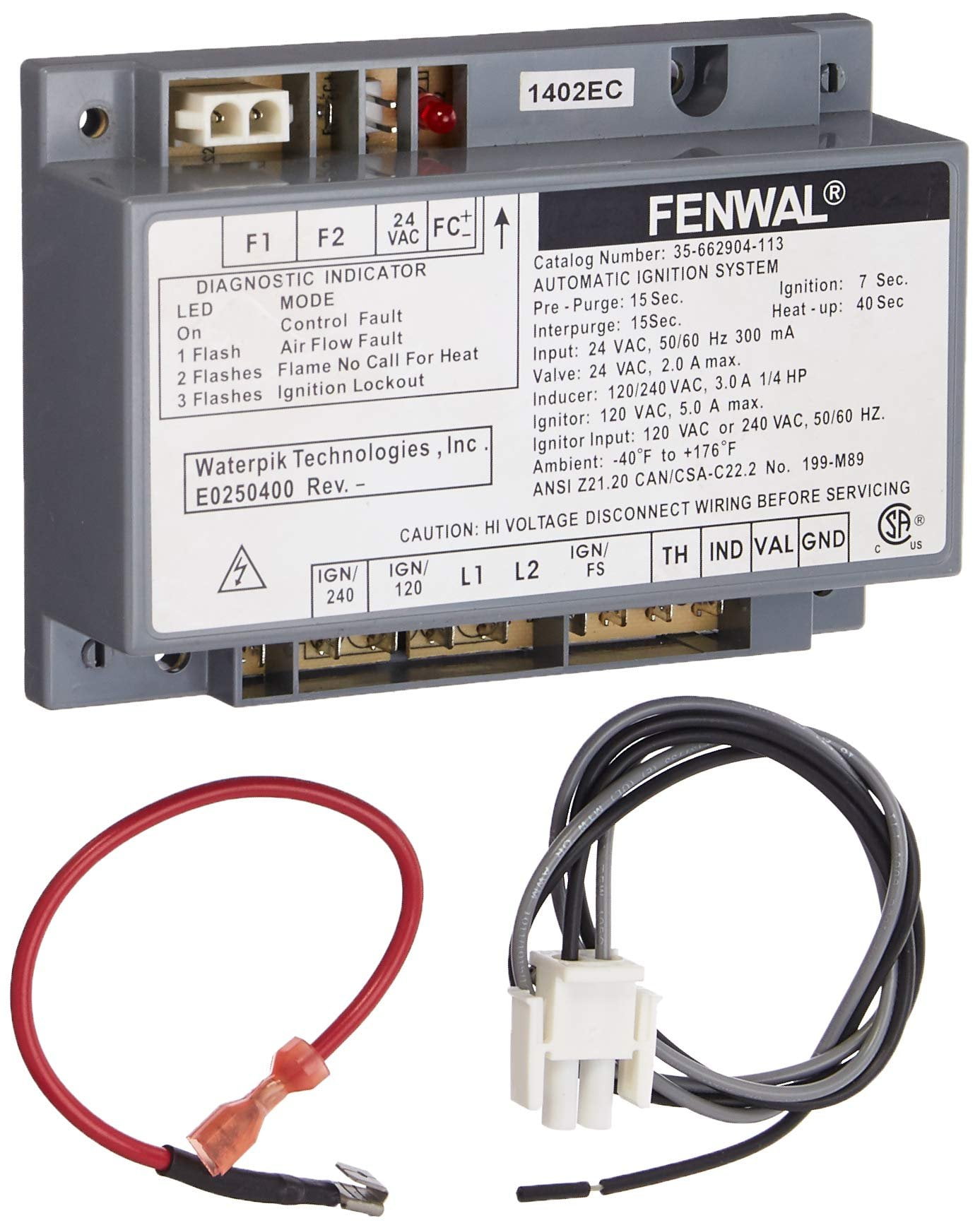 Zodiac R0408100 Ignition Control System Replacement for Zodiac Select ...