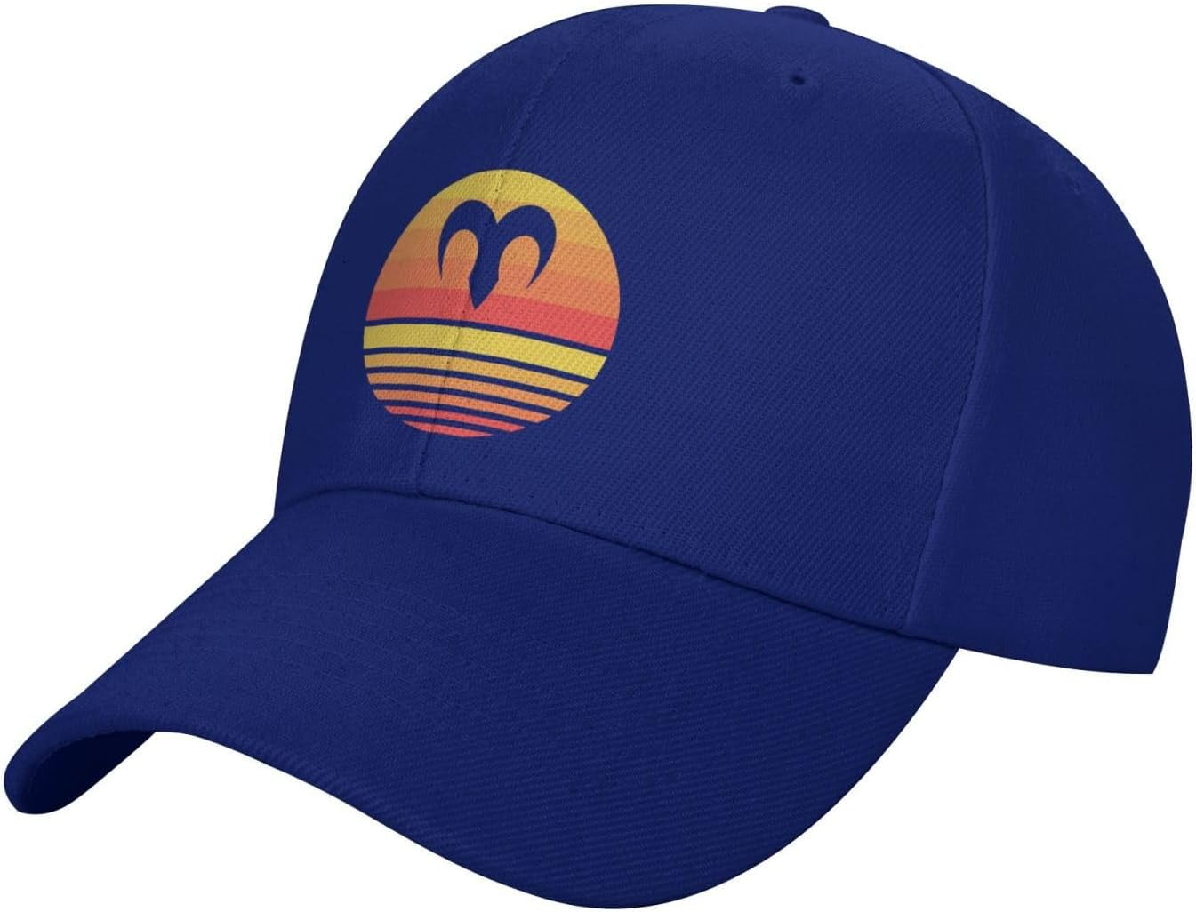 Zodiac Sign Aries Symbol Baseball Cap for Men Women Classic Adjustable ...