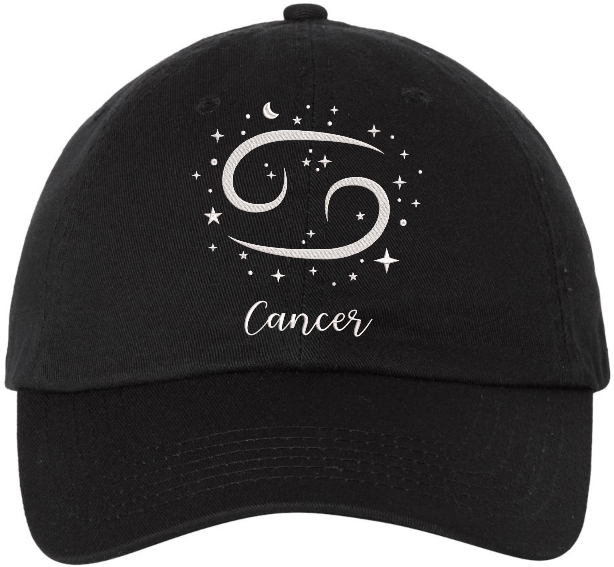 Zodiac Sign Embroidered Dad Hat | Adjustable Unisex Cap with 12 ...