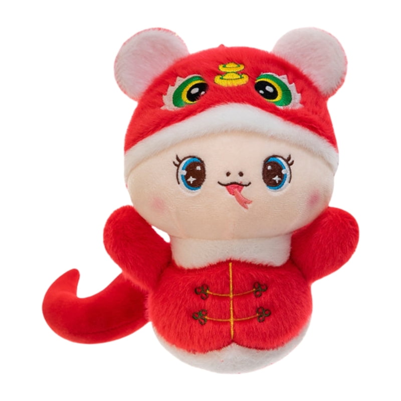 Zodiac Snake Stuffed Animals Plush Toy, Snake Year Mascot Plush Toy ...