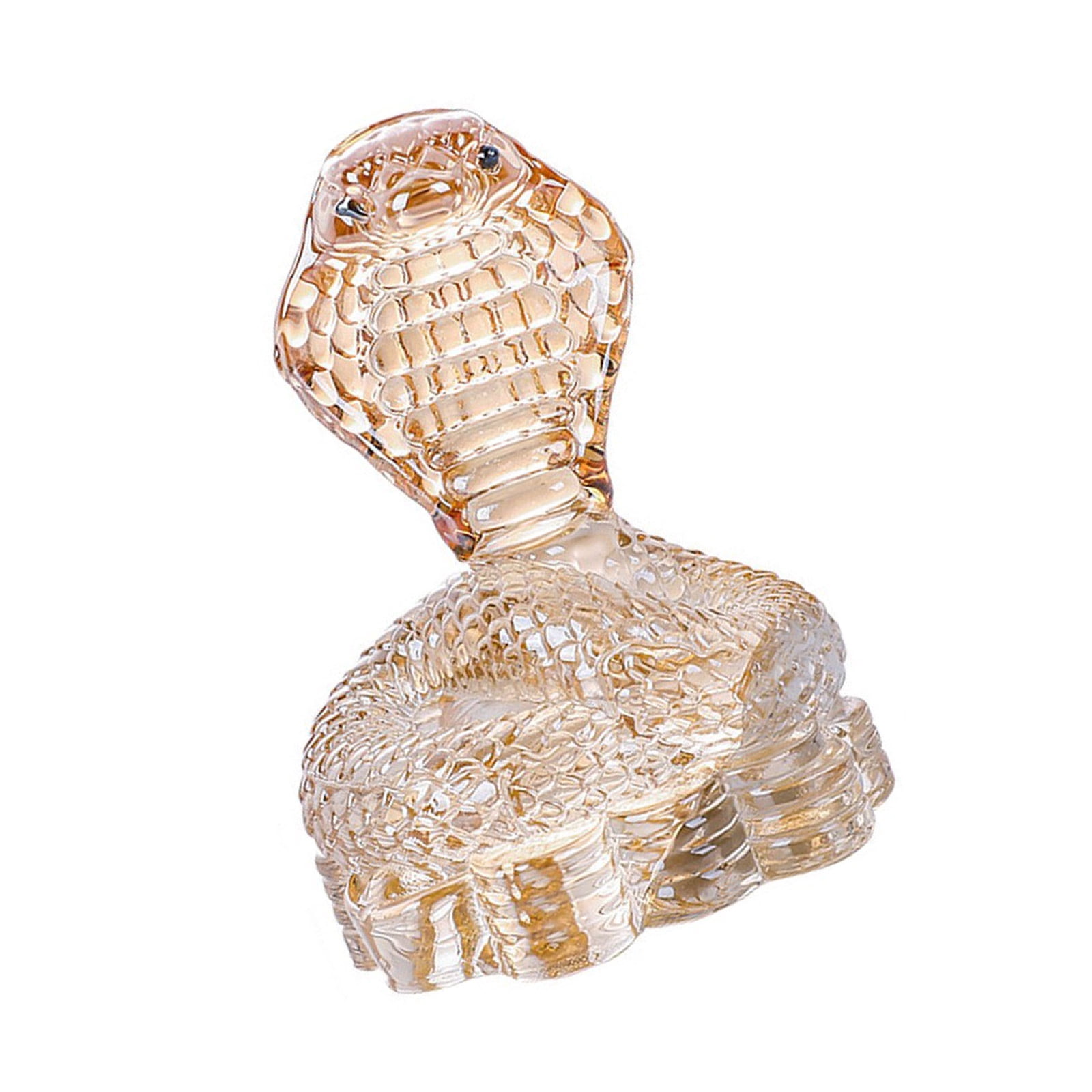 Zodiacs Snake Crystal Figurine 2025 Snake Year Party Collectible Statue ...
