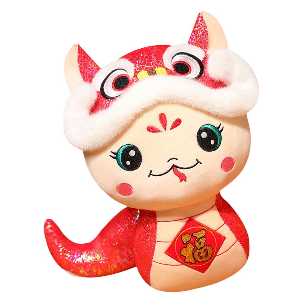 Zodiacs Snake Stuffed Doll Snake Year Mascots Stuffed Plush Toy ...