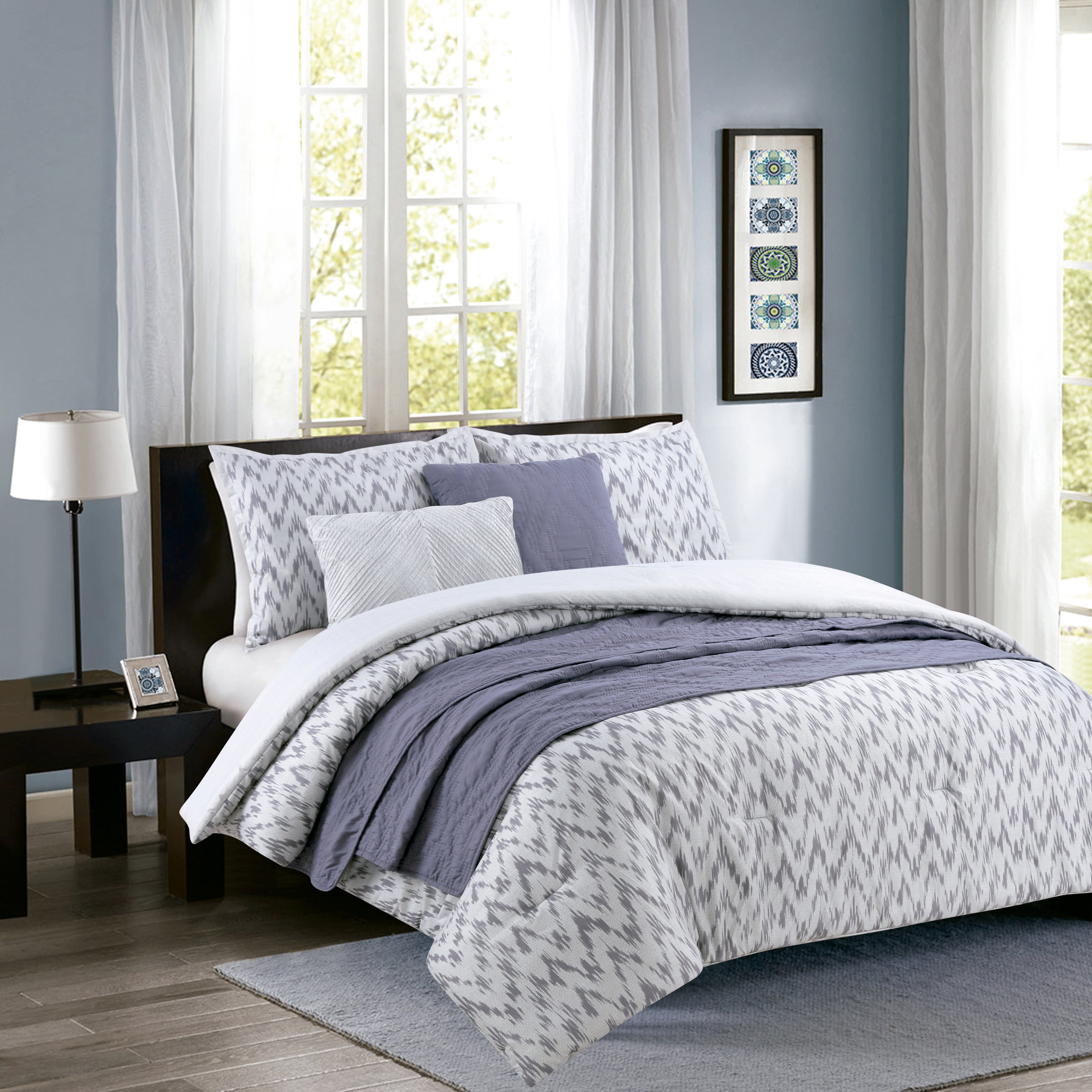 Zoe 6-piece Comforter Set - Walmart.com