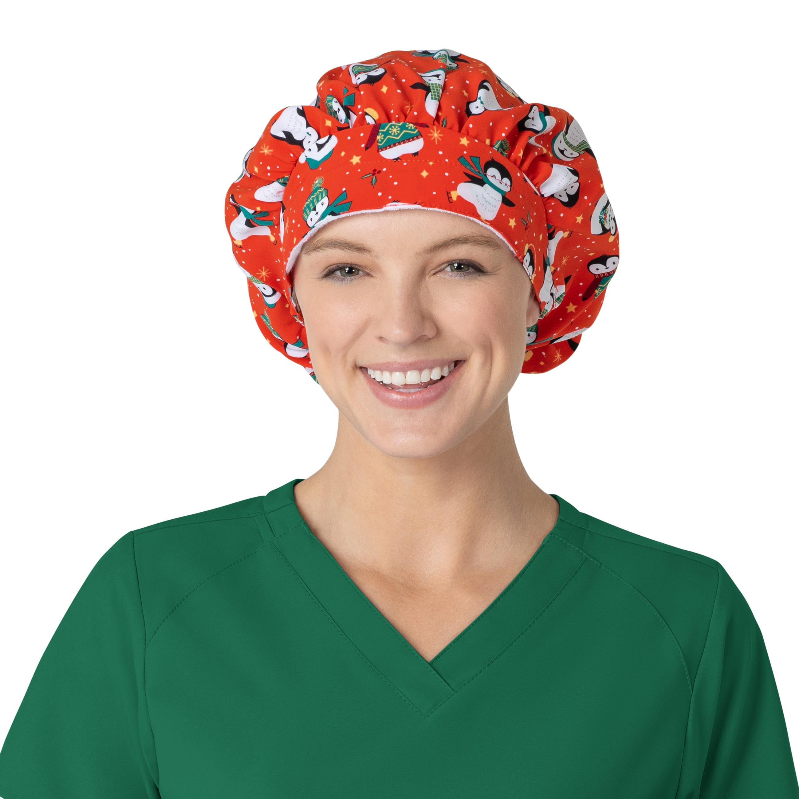 Zoe+Chloe Print Bouffant Scrub Cap, Waddle Wish, OS - Walmart.com