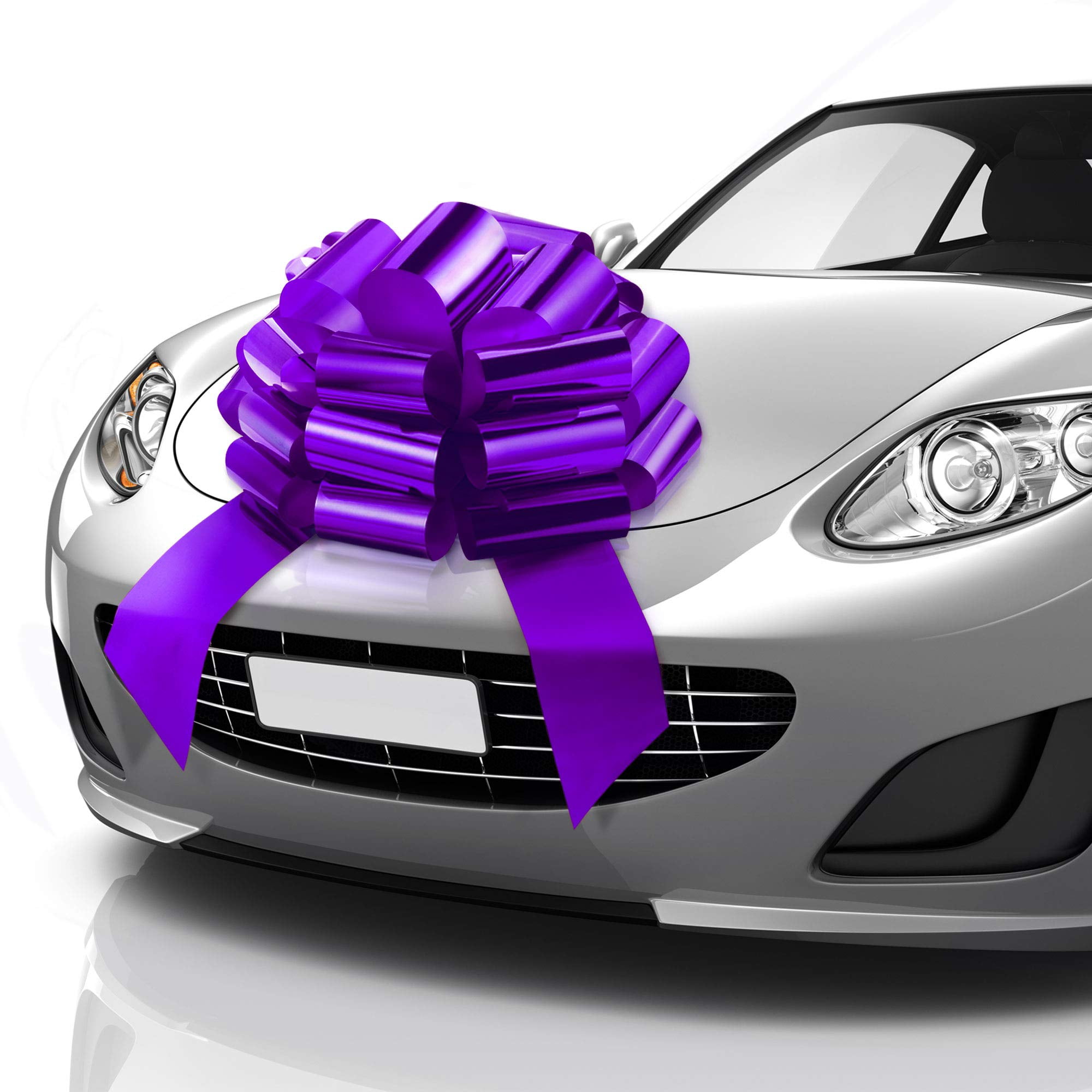 Zoe Deco 23 inch Giant Purple Car Gift Bow - Walmart.com