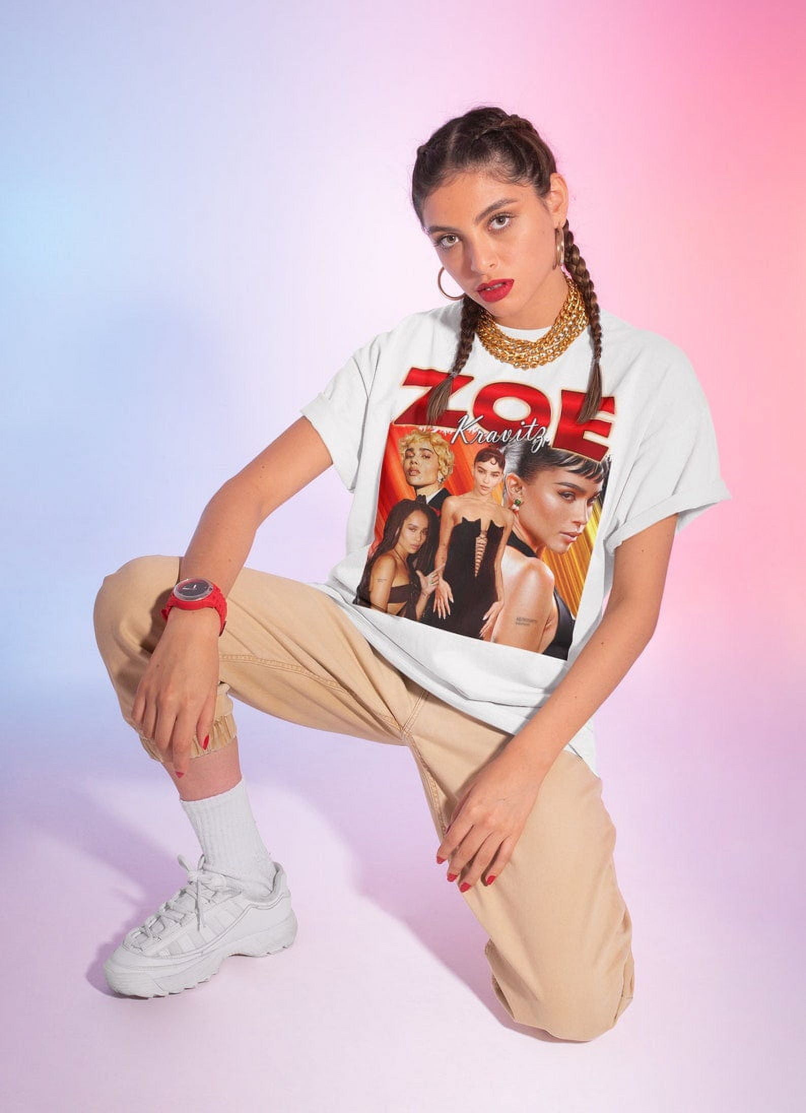 Zoe Kravitz Vintage Unisex Shirt, Vintage Zoe Kravitz TShirt Gift For ...