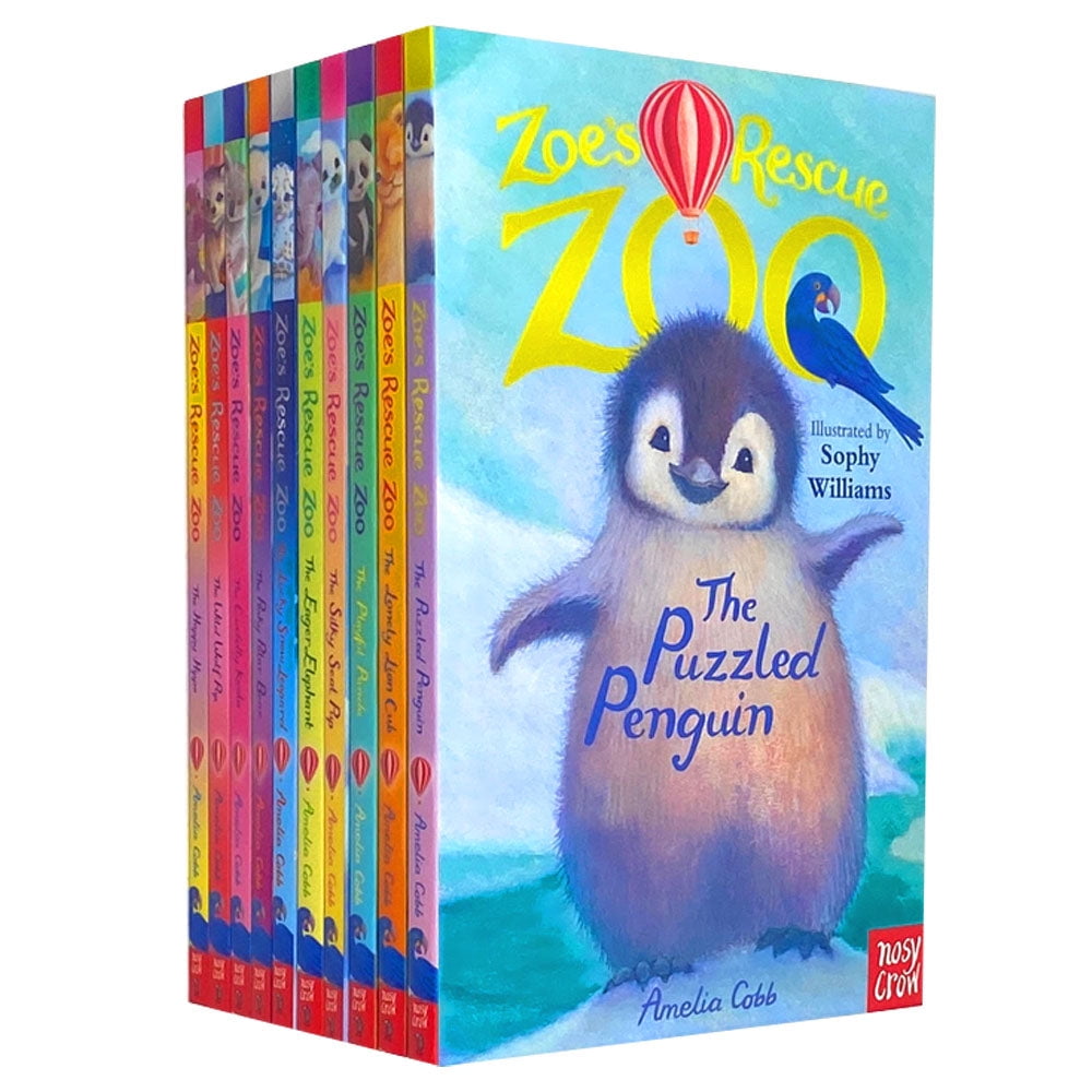 Zoes Rescue Zoo Series 1 By Amelia Cobb 10 Books Collection Set - Ages ...