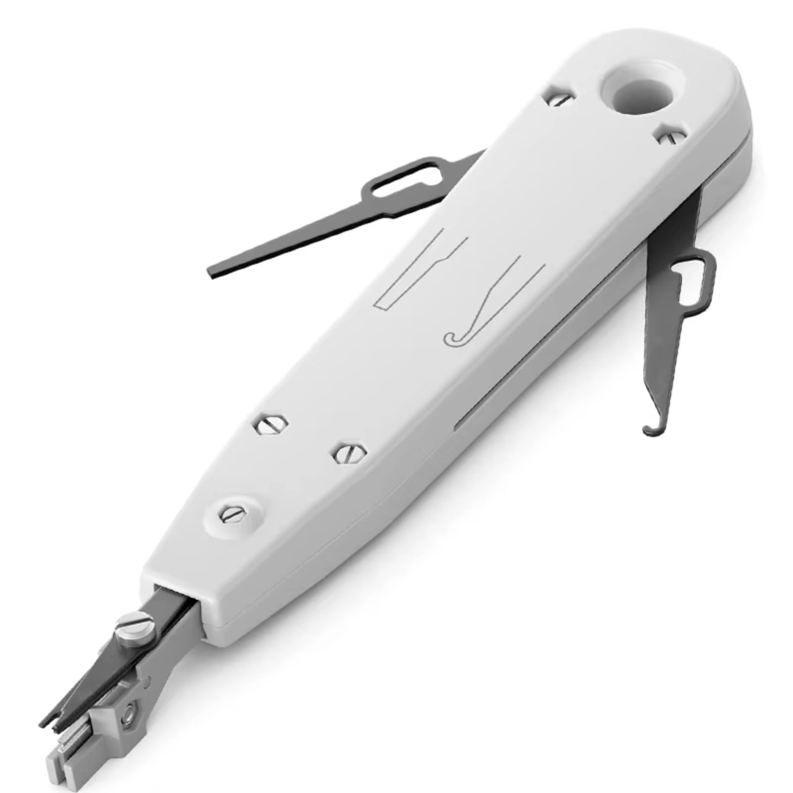 ZoeRax Punch Down Tool 110 Wire Cutter Knife Telecom Pliers For Rj45 ...