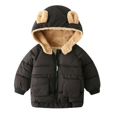 Gyratedream 2-6T Toddler Kids Little Boy Girl Winter Down Coat Fleece Lined Hooded Jacket ...
