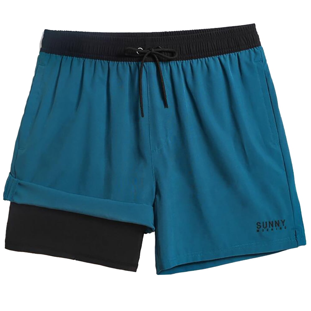 Zoeecloth Men's Quick Dry Swim Trunks Swimsuits Mesh Liner Beach ...
