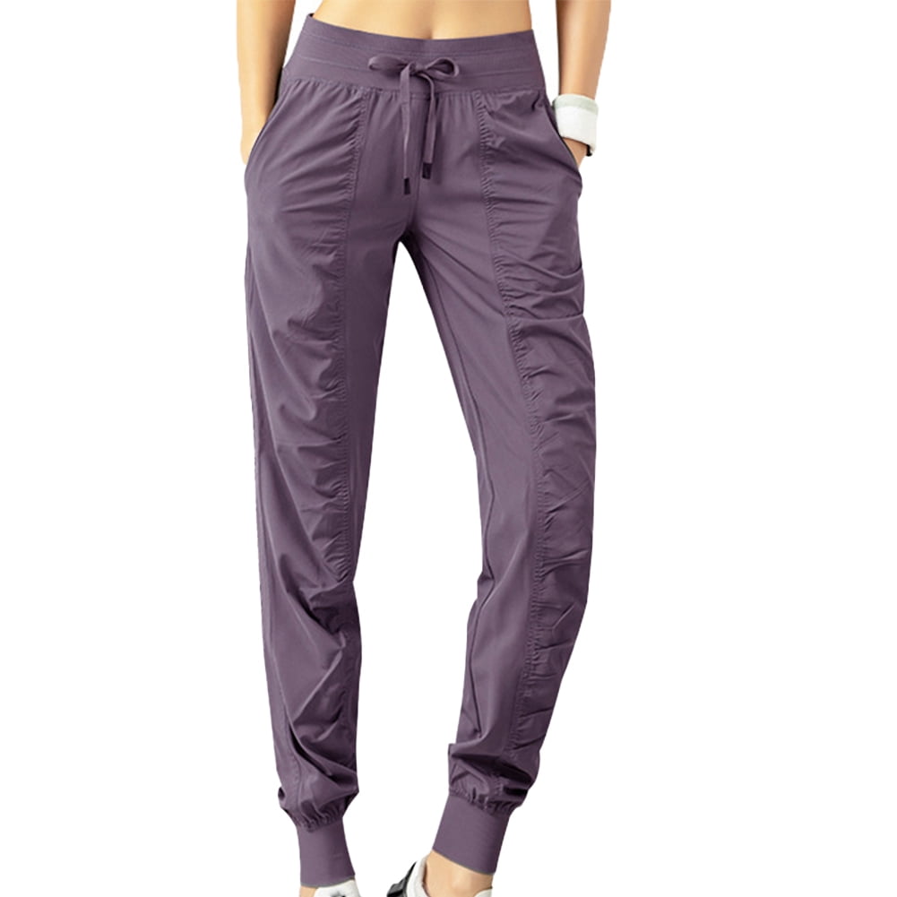 Zoeecloth Women's Casaul Pant Cargo Pants Quick Dry Stretchy Waist ...