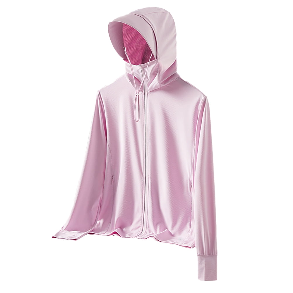 Zoeecloth Womens UPF 50+ Sun Protection Hoodie Jackets Full Zip Long ...
