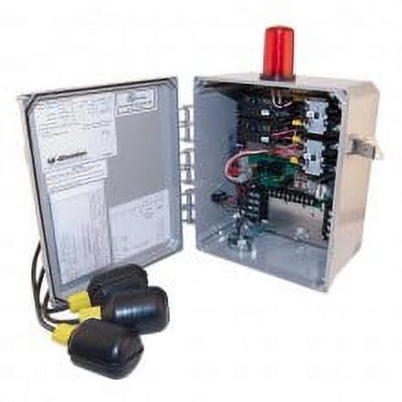 Zoeller 10-0093, Electrical Alternator Duplex Control Panel with 3 ...