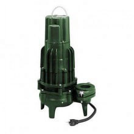 Zoeller 293-0011, Model F293, Waste-Mate 290 Series, High Head Sewage Pump, 1 HP, 230 Volts, 3 ...