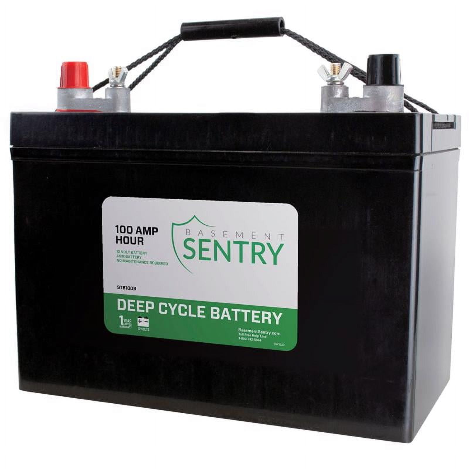 DEEP CYCLE BATTRY 100AMP (Pack of 1) - Walmart.com