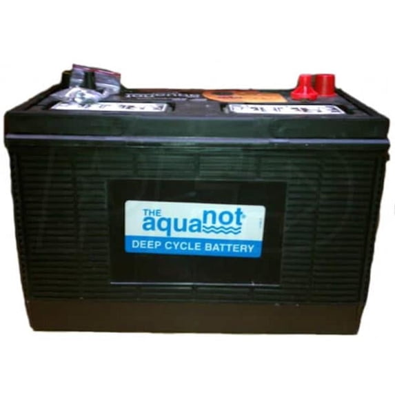 Zoeller Aquanot 12V Deep Cycle 83Ah Wet Cell Battery, Model 10-0761 ...