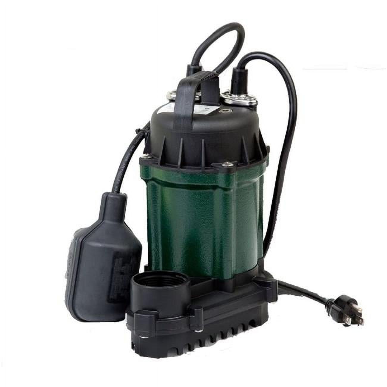 BENTISM Portable Automatic Submersible Sump Pump, 1/2 HP, 4320GPH, Cast ...