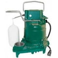 Zoeller 1/3 Hp Automatic Submersible Sump Pump, Cast-Iron Build with ...