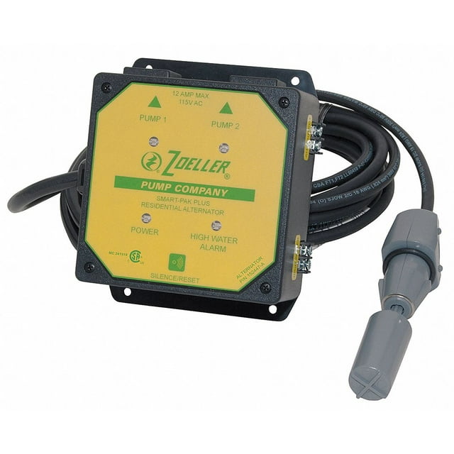 Zoeller Duplex Sump Pump Control Panel 10-0804 - Walmart.com