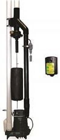 Zoeller Home Guard Max Water Powered Emergency Backup Sump Pump With ...
