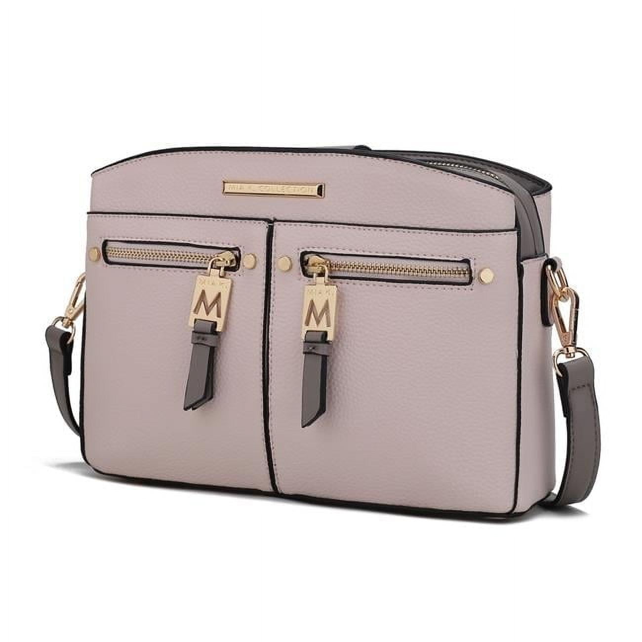 Zoely Cross-body Bag, Blush & Charcoal - Walmart.com