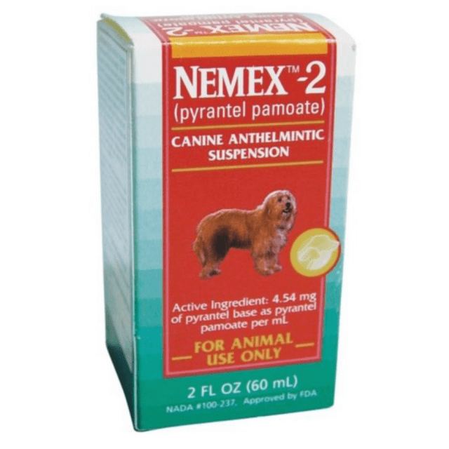 Zoetis 836 NEMEX-2 Oral Dewormer Liquid for Puppies and Dogs, 60 mL ...