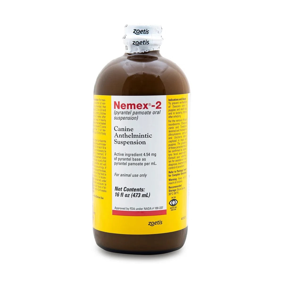 Zoetis Nemex 2 Dog Dewormer | Pet Care, 16 oz Bottle - Walmart.com