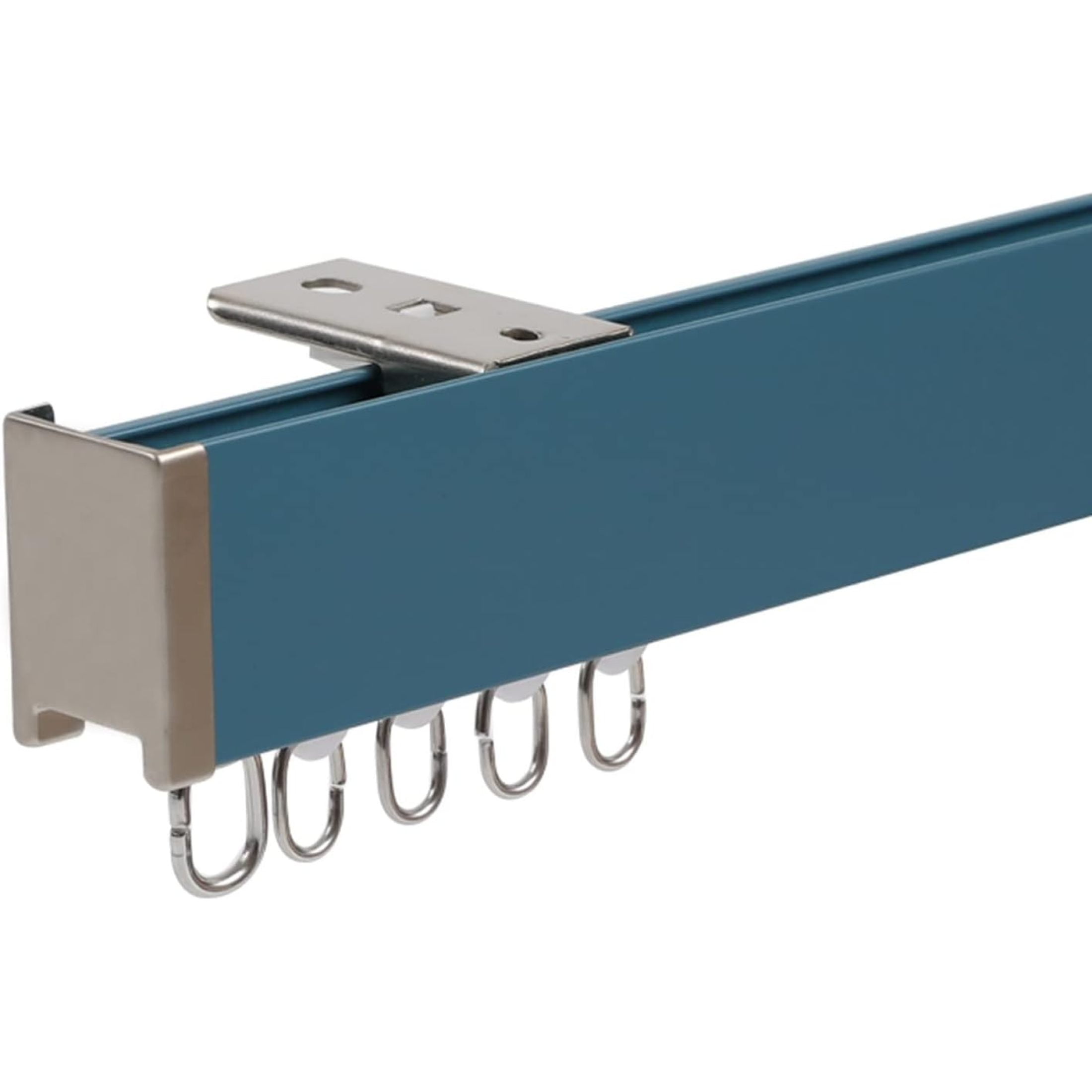 Zoever Aluminum Curtain Rods for Windows 16 to 236 Inches Adjustable ...