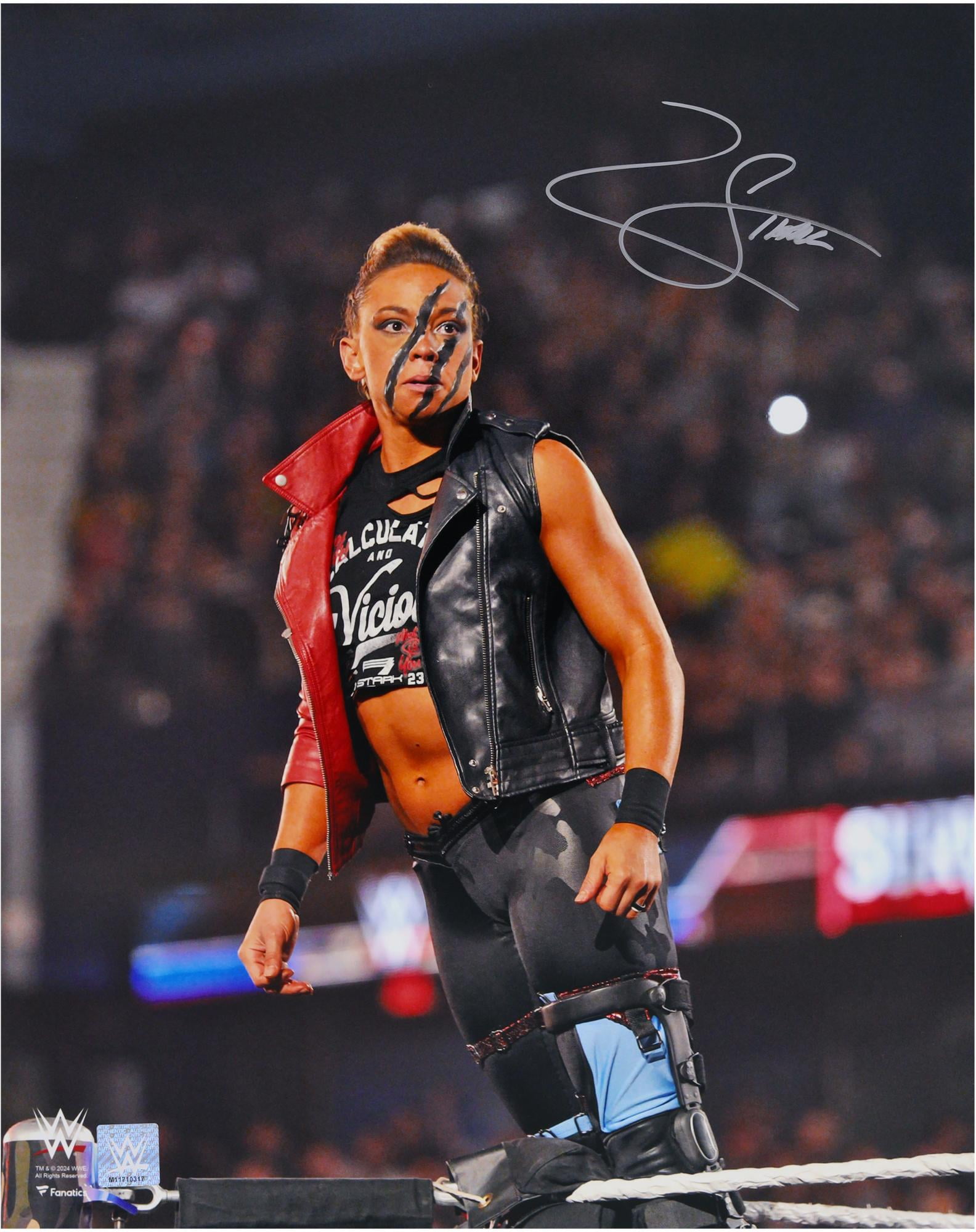 Zoey Stark WWE Autographed 16" x 20" Entrance Photograph - Fanatics ...