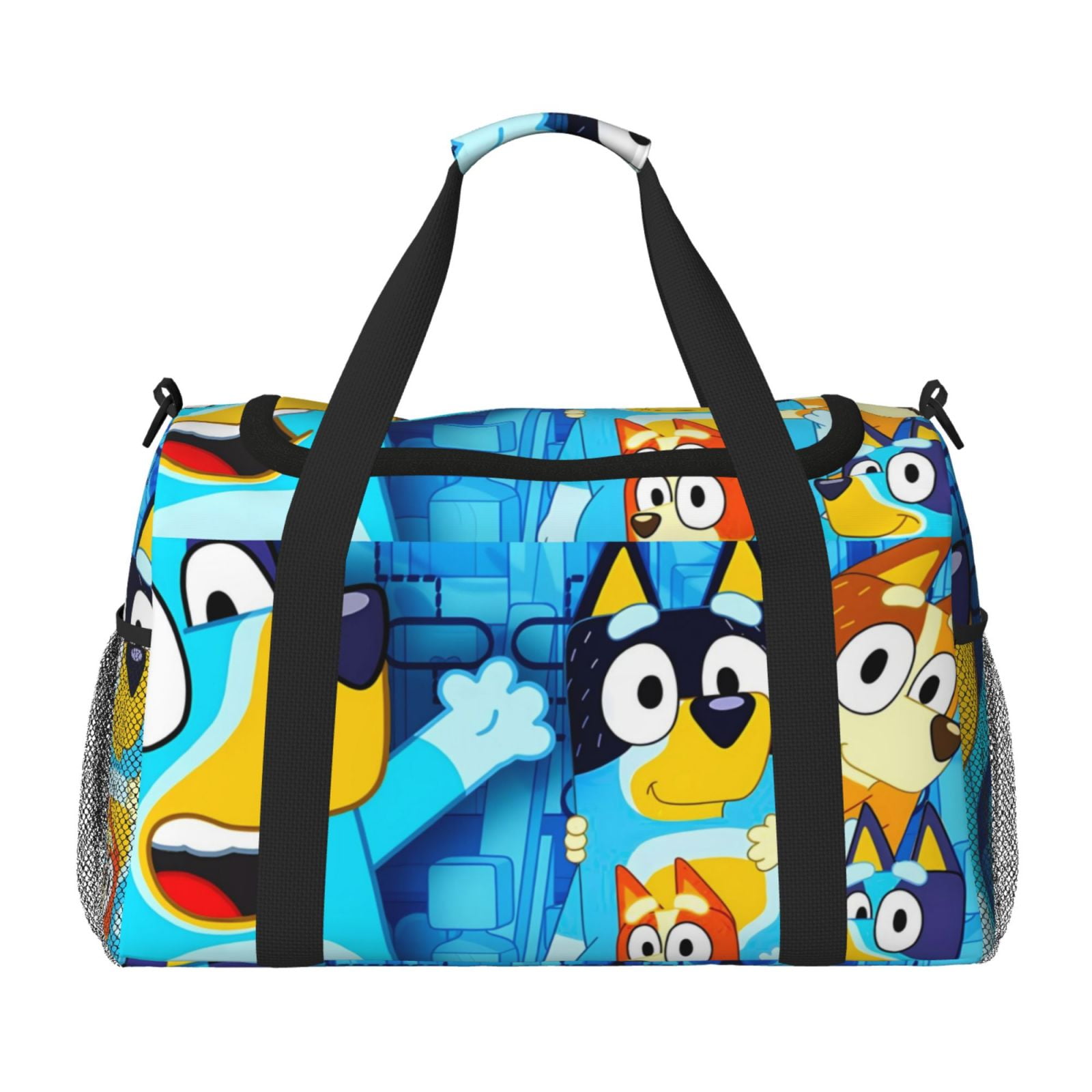 Zofaai Bluey Pattern Hand Travel Bag, Adjustable Shoulder Strap ...