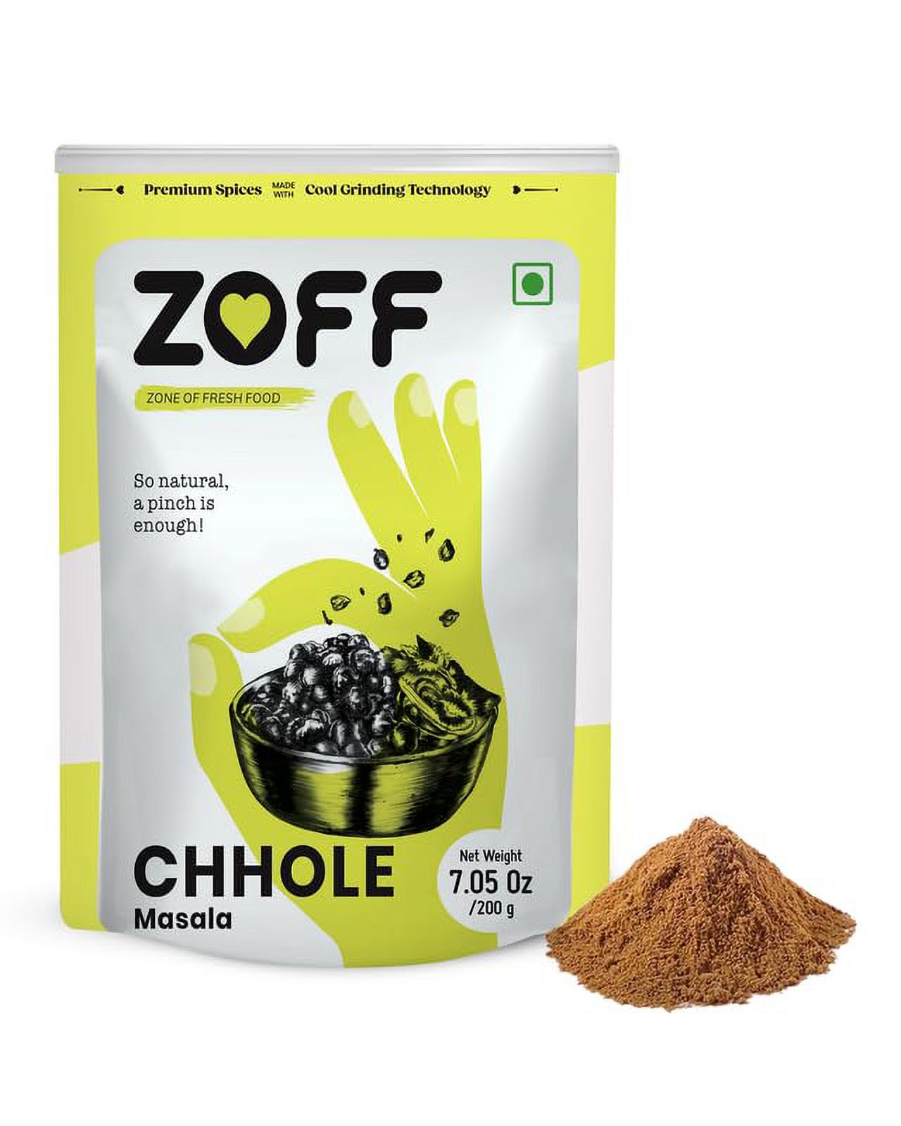 Zoff Chhole Masala 7.05 Oz l 200g - Traditional Indian Chhole Masala ...