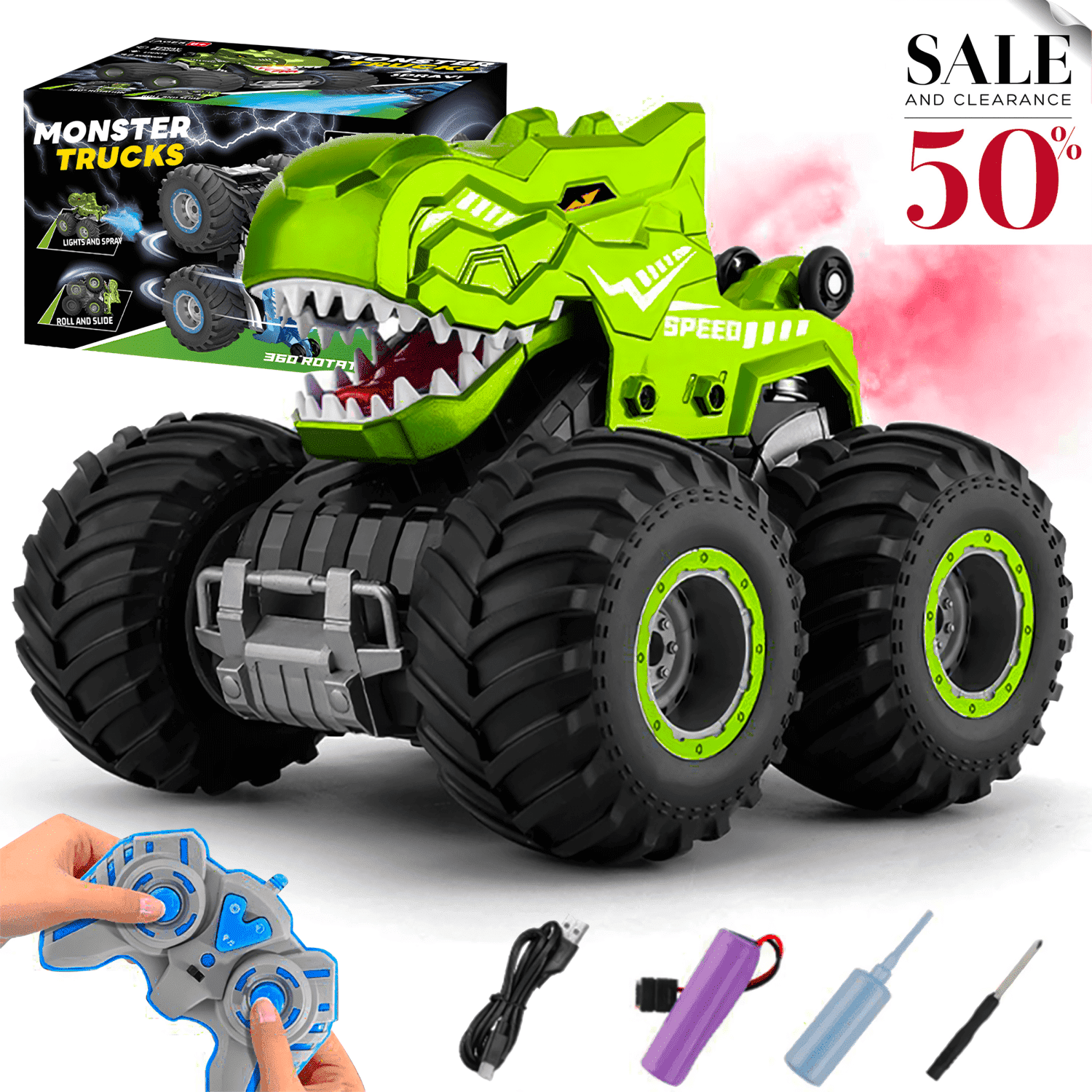 Zogymoz Remote Control Car, 2.4GHz RC Cars Toys, 1:16 RC Truck Off Road ...