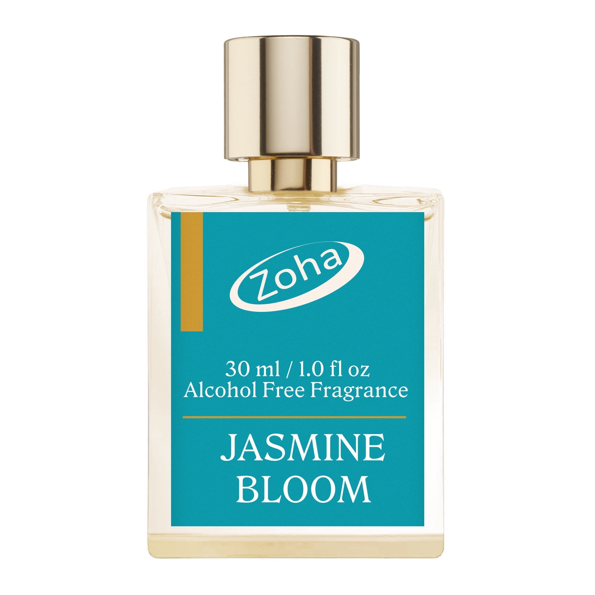Zoha Jasmine Bloom Perfume Oil, Alcohol-Free, Hypoallergenic, Travel ...