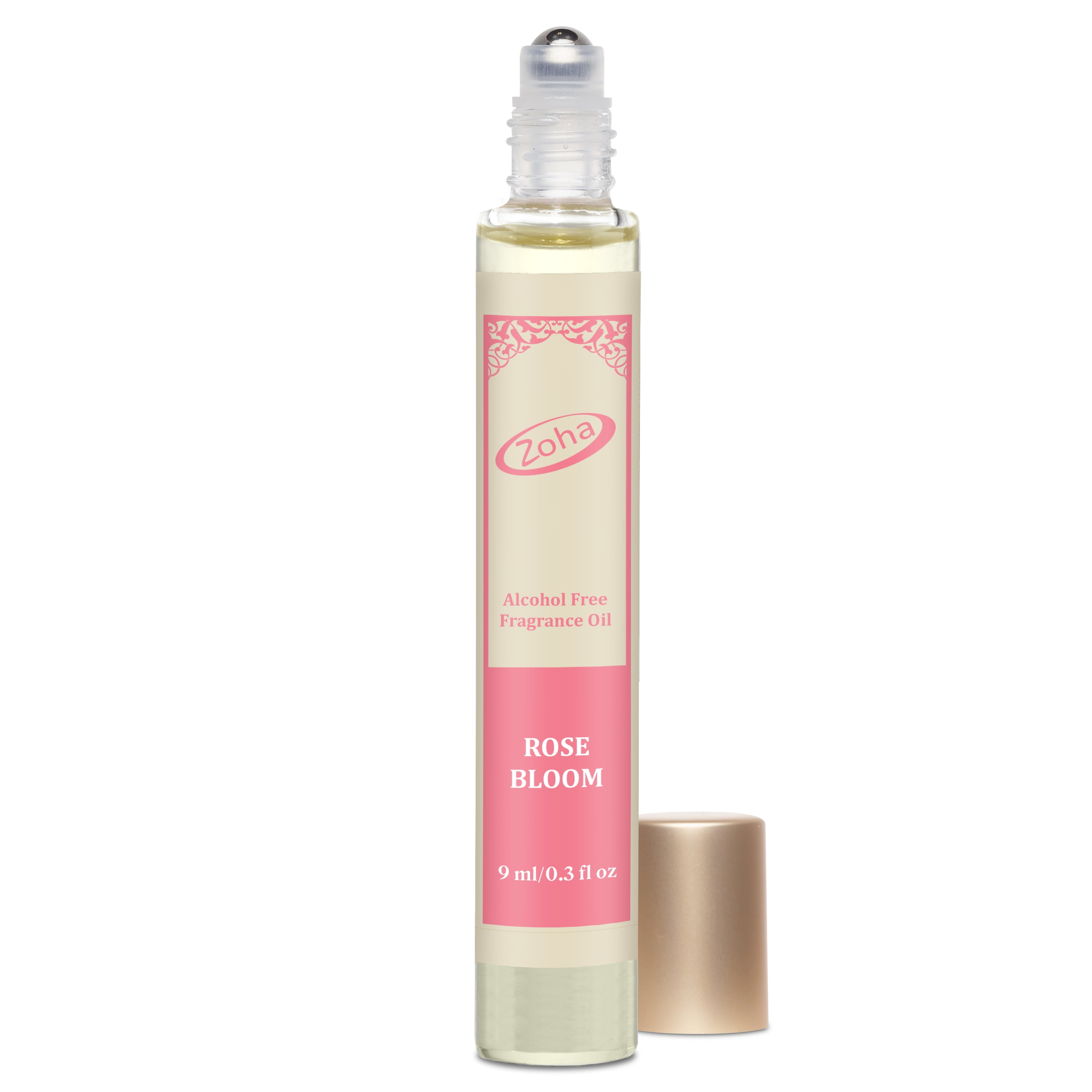 Zoha, Rose Bloom Rose Oil Perfume, Alcohol-Free, Women and Men ...