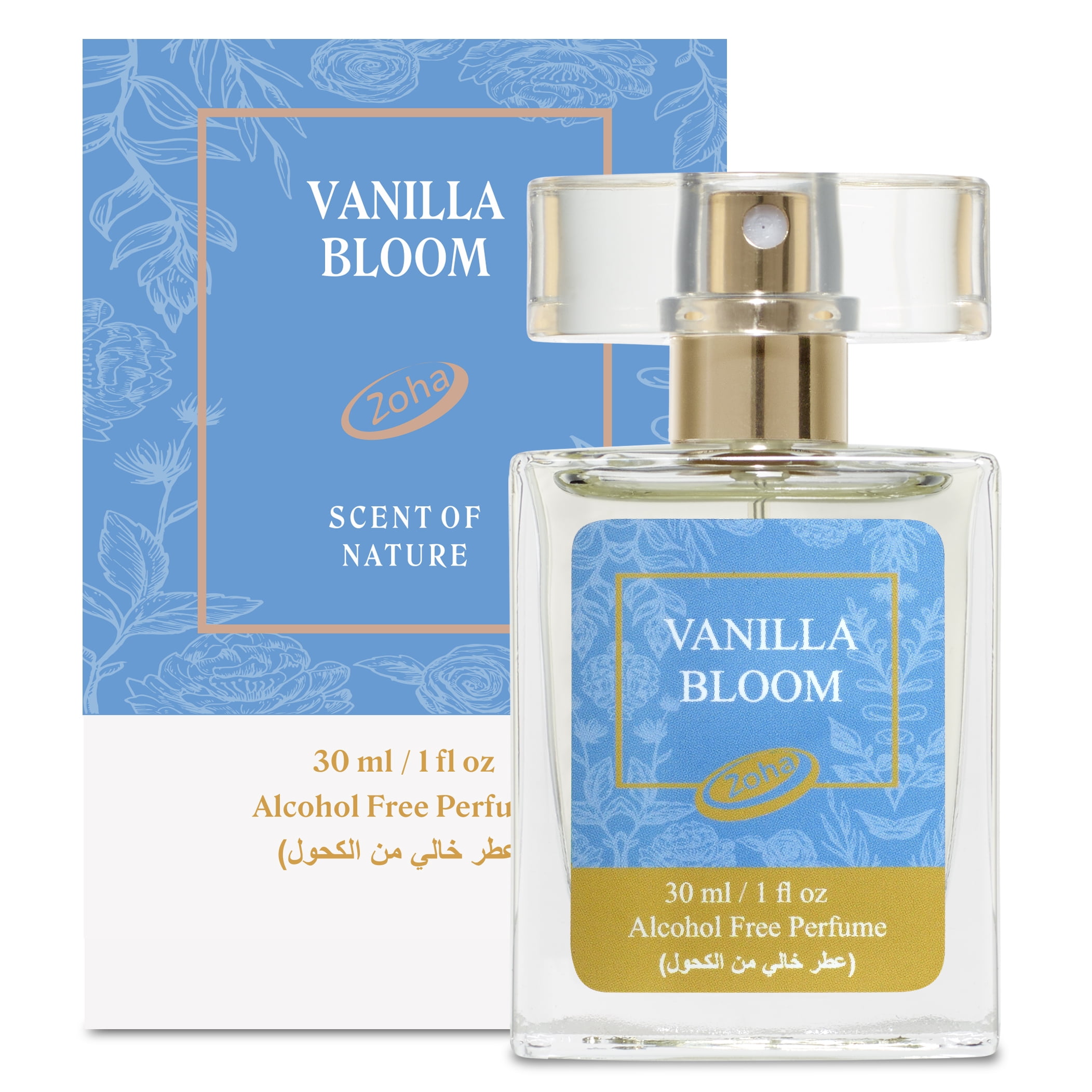 Zoha Vanilla Bloom Perfume Oil, Hypoallergenic, Travel Size, 30 ml ...