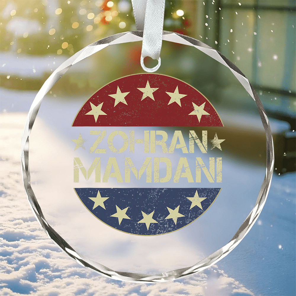 Zohra Mamdani For Nyc Mayor Zohran Mamdani Retro Ornament Home ...