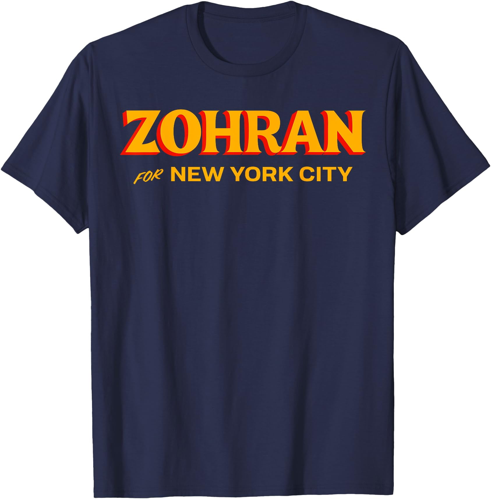Zohran Mamdani Apparel Zohran For NYC Mayor 2025 T-Shirt - Walmart.com