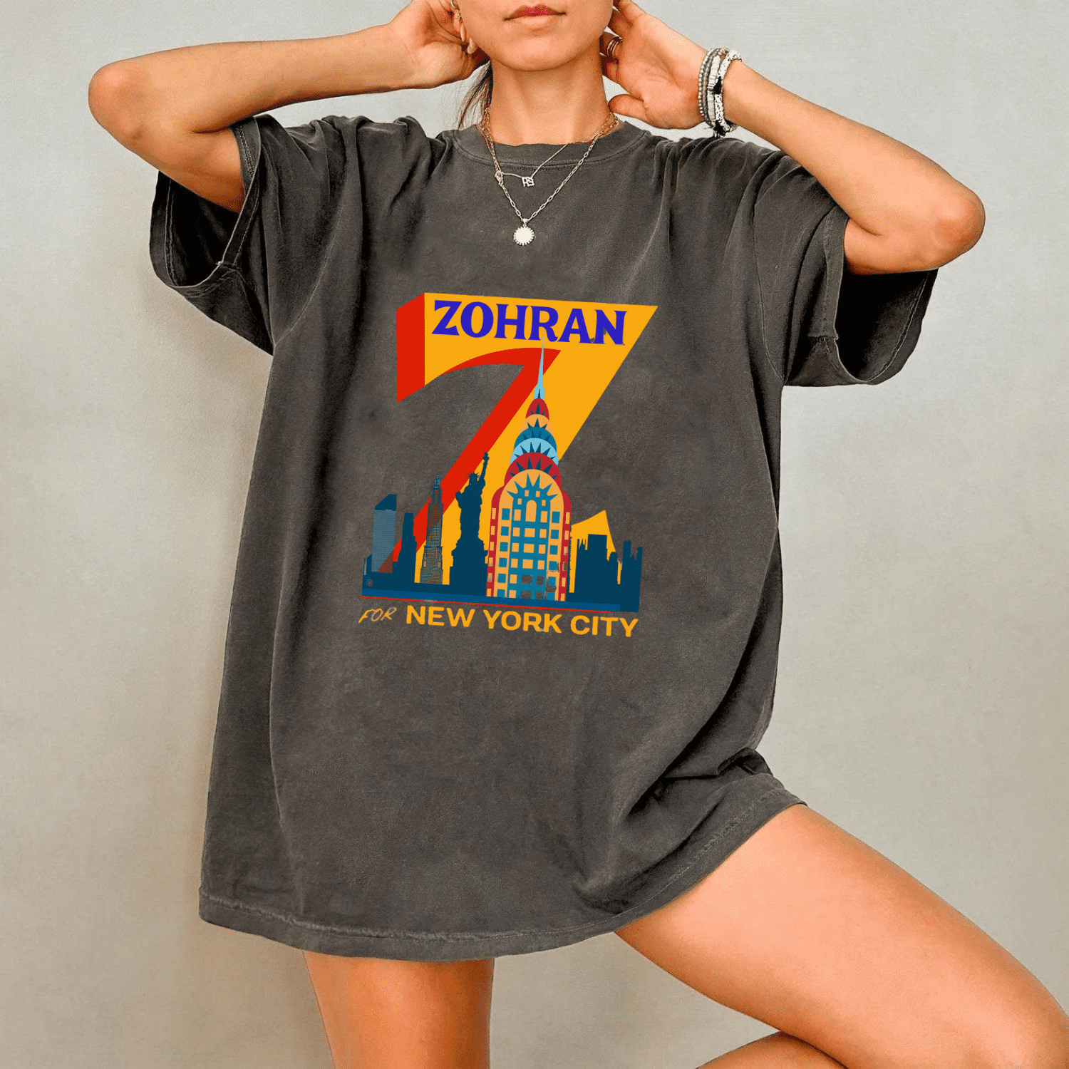 Zohran Mamdani Tee Zohran for Mayor of New York Tee Vote Zohran Rank ...