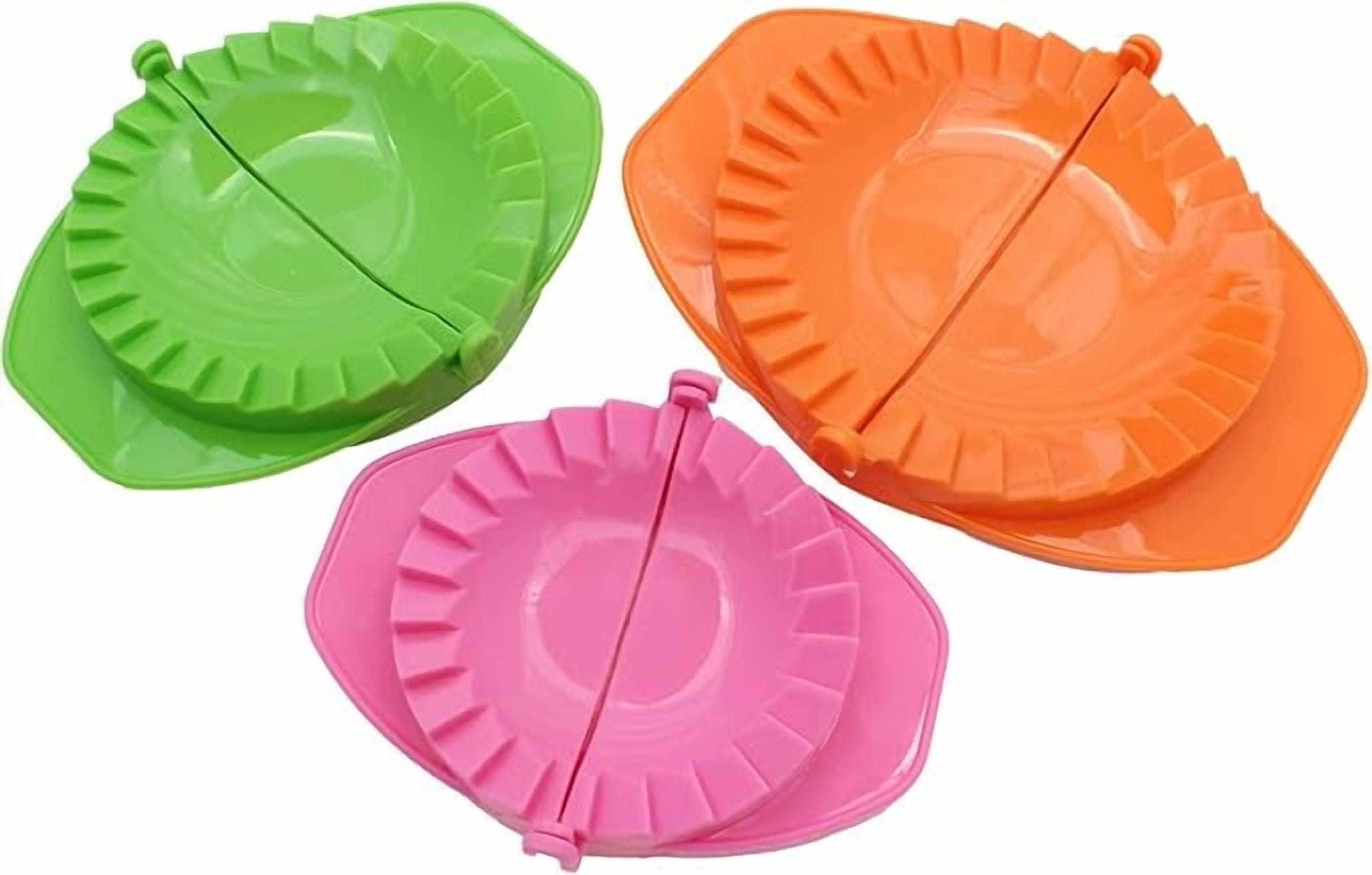 Zoie + Chloe Set of 3 Dough Press - Plastic Pastry Shaper & Empanada ...
