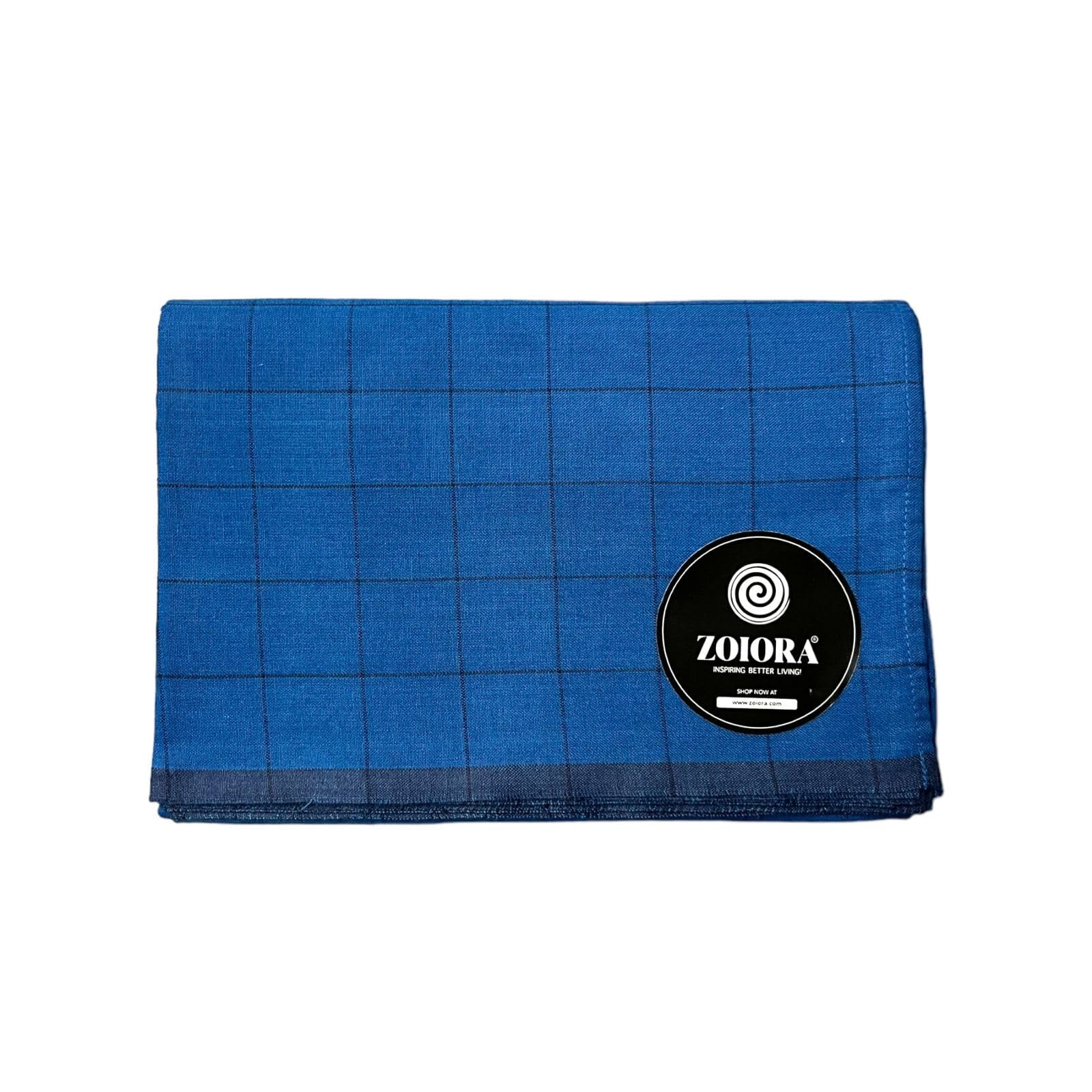 Zoiora Pure Cotton Indigo Lungi for Men , Check Lungi for Men , Men's ...