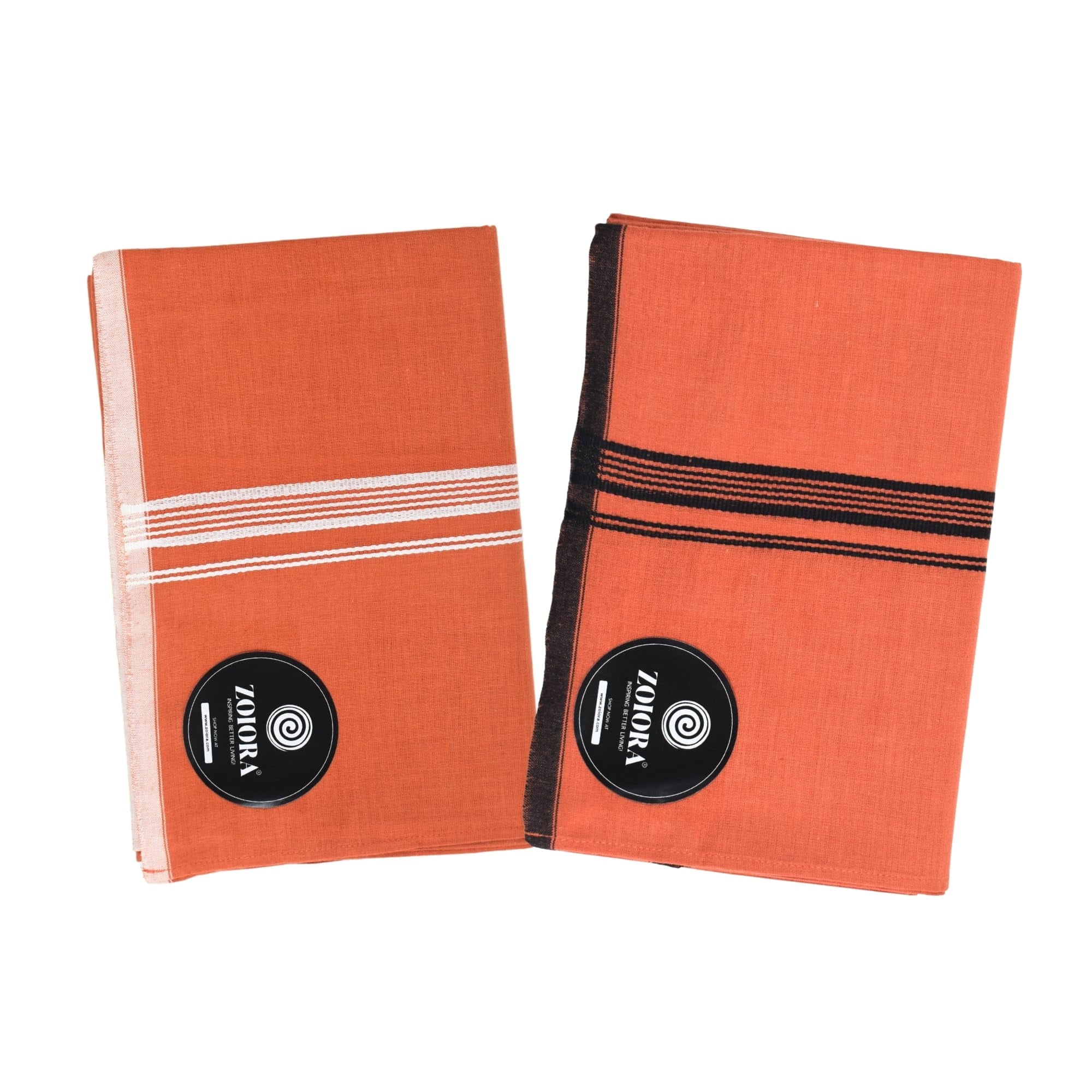 Zoiora Pure Cotton Kavi Lungi Pack of 3 - Walmart.com