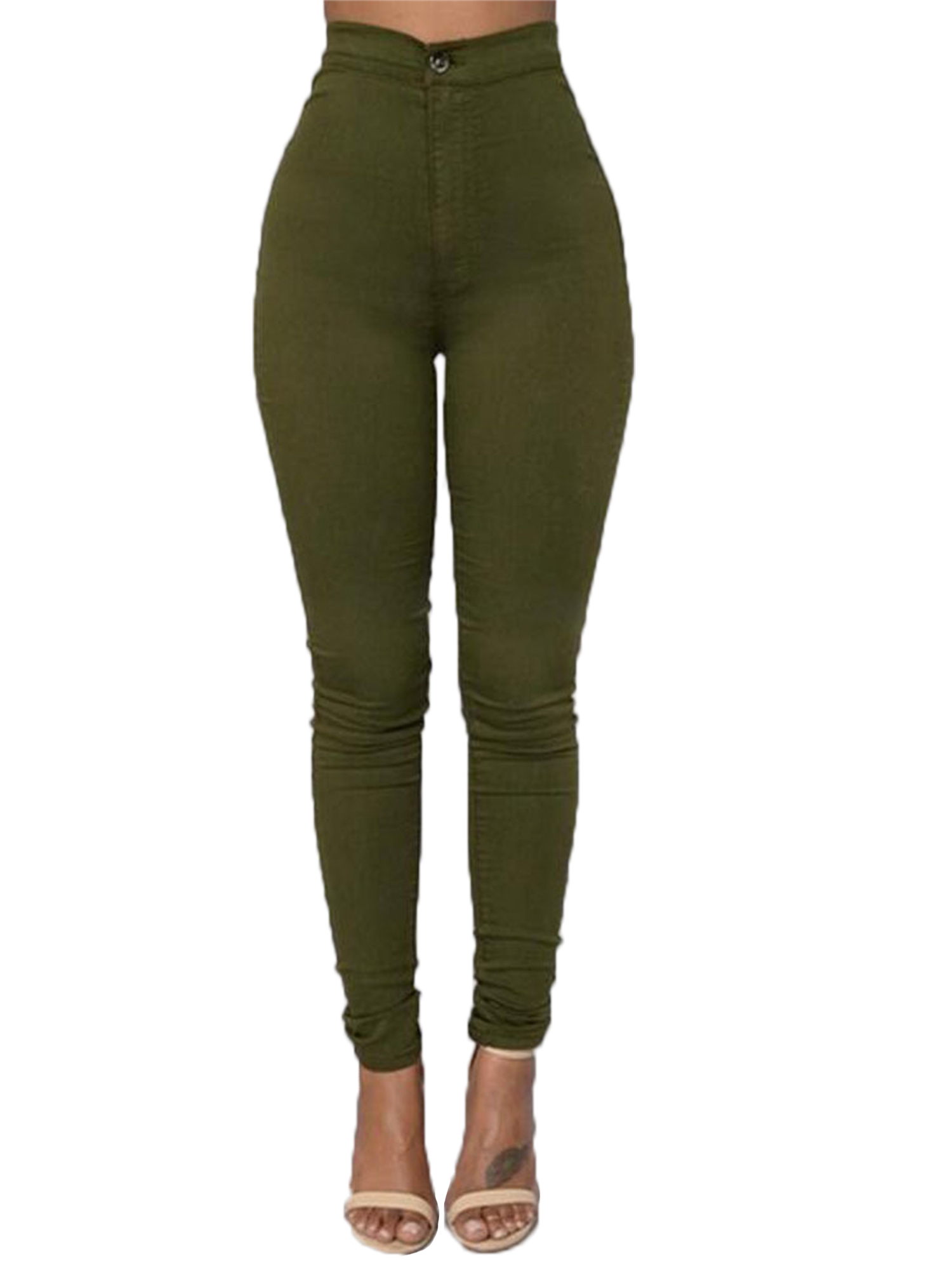Zoiuytrg Pencil Jeans Women Lady Stretch Casual Denim Skinny Pants High ...