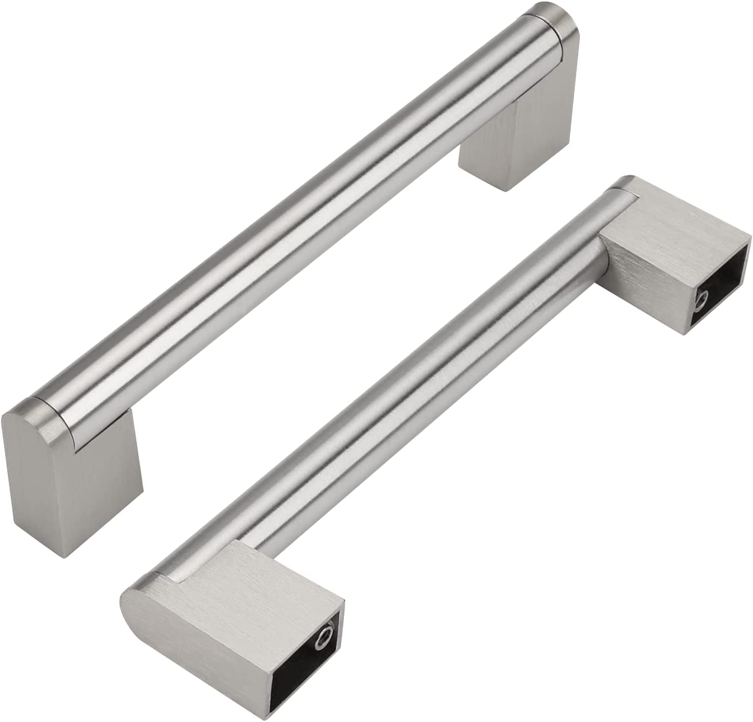 Zoizocp 12 Pack Cabinet Pulls Brushed Nickel Cabinet Handles Nickel ...