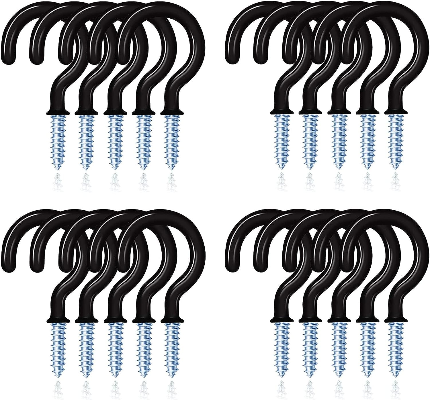 Zoizocp 5 Pack 2-1/2 Inch Cabinet Pulls Black Stainless Kitchen Drawer ...