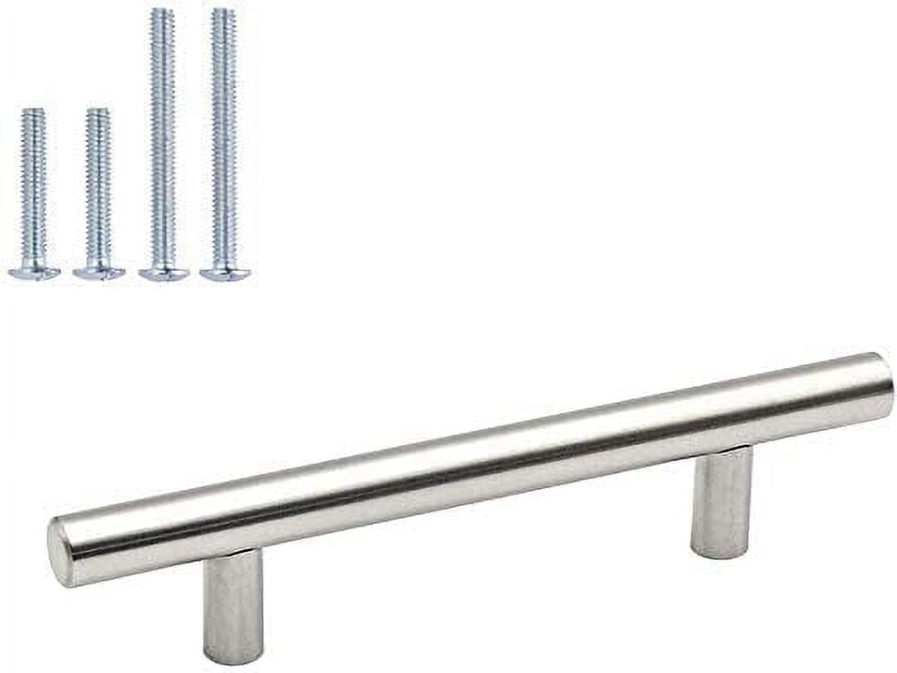 Zoizocp Cabinet Handles Brushed Nickel Drawer Handles 2-1/2in(64mm ...